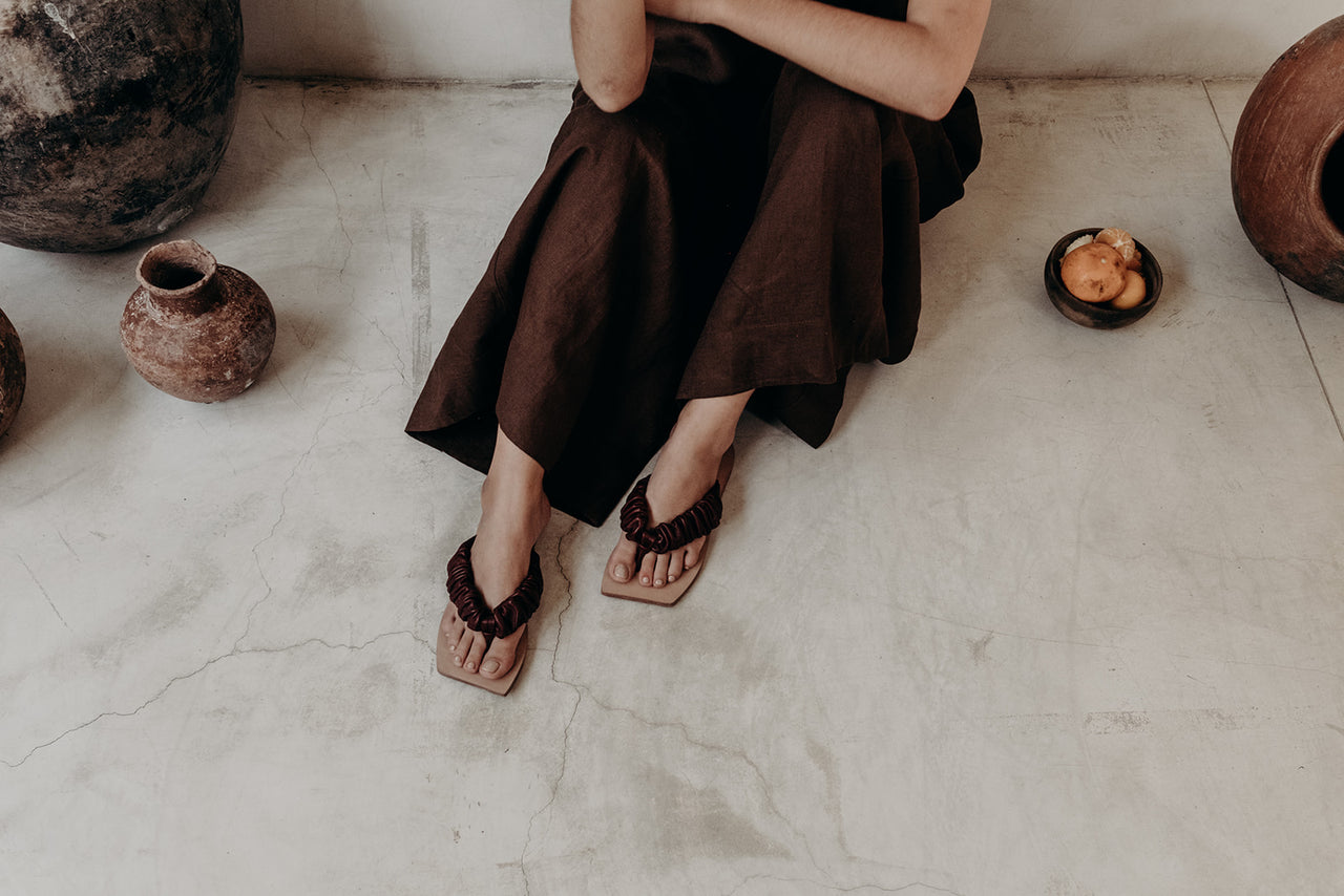 Handmade Premium Leather Sandals inspired by Tulum, MX | byJAMES
